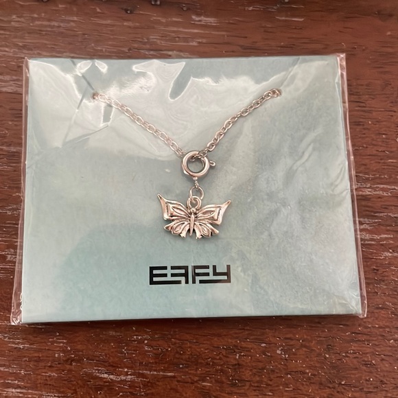 Effy | Jewelry | Effy Silver Butterfly Necklace New Iop | Poshmark